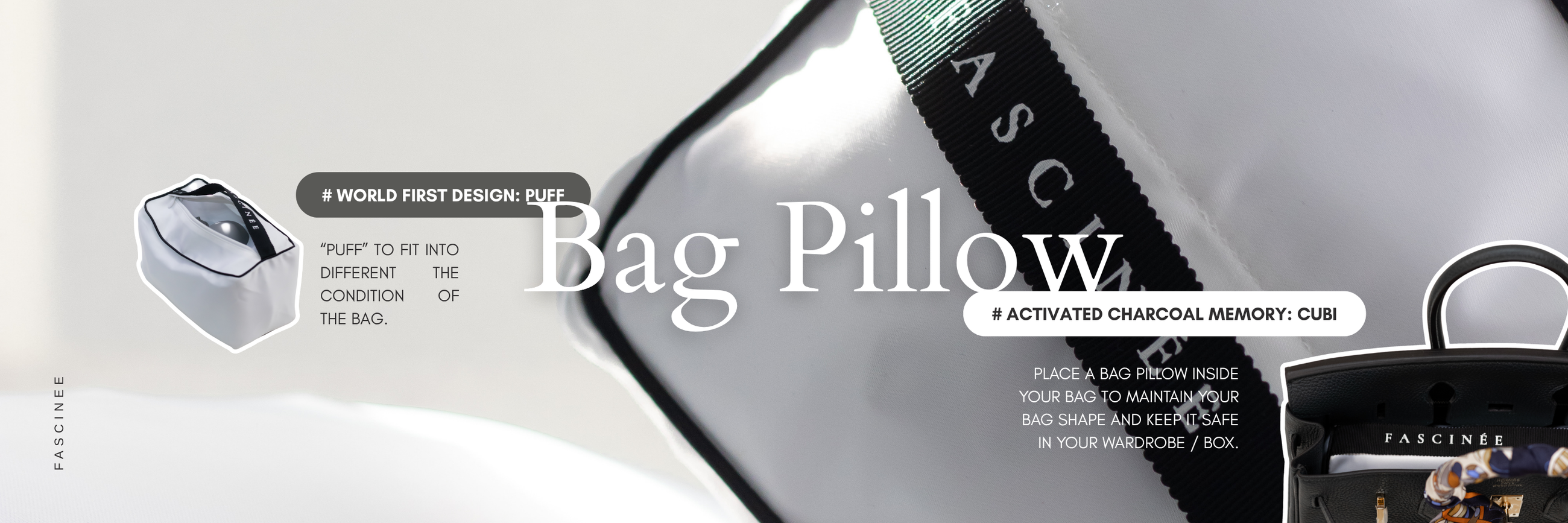 Bag Pillow Inserts and Purse Shapers | FASCINEE